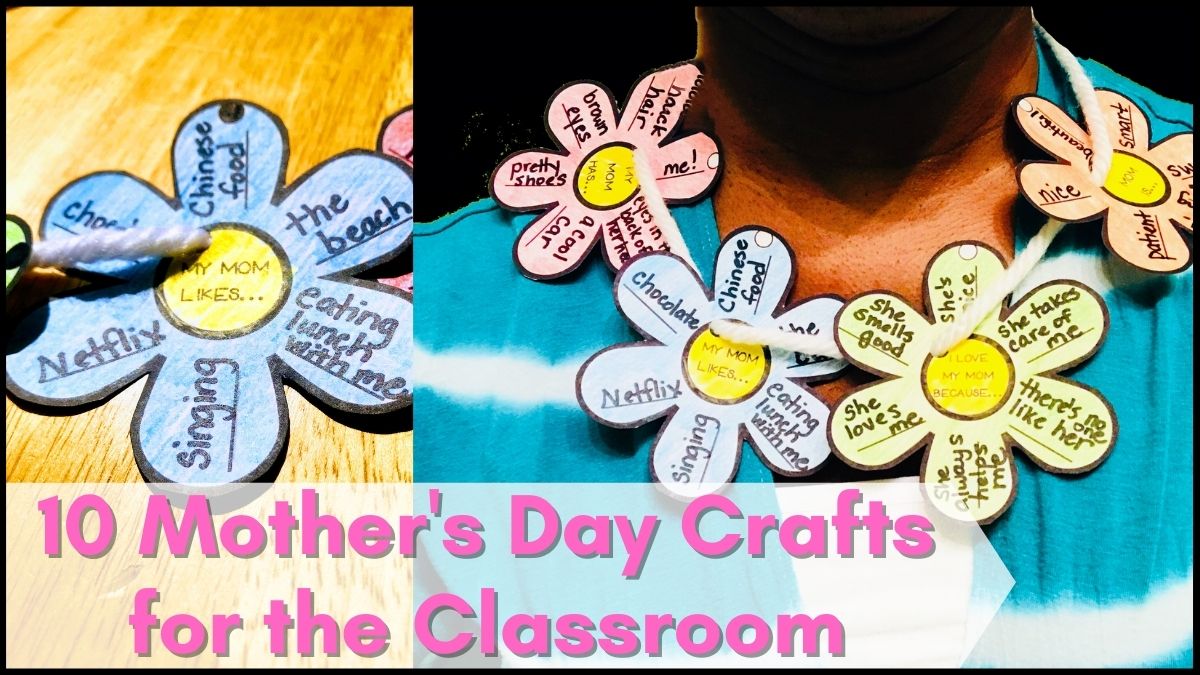 Mother's Day Crafts for the Classroom - The Butterfly Teacher