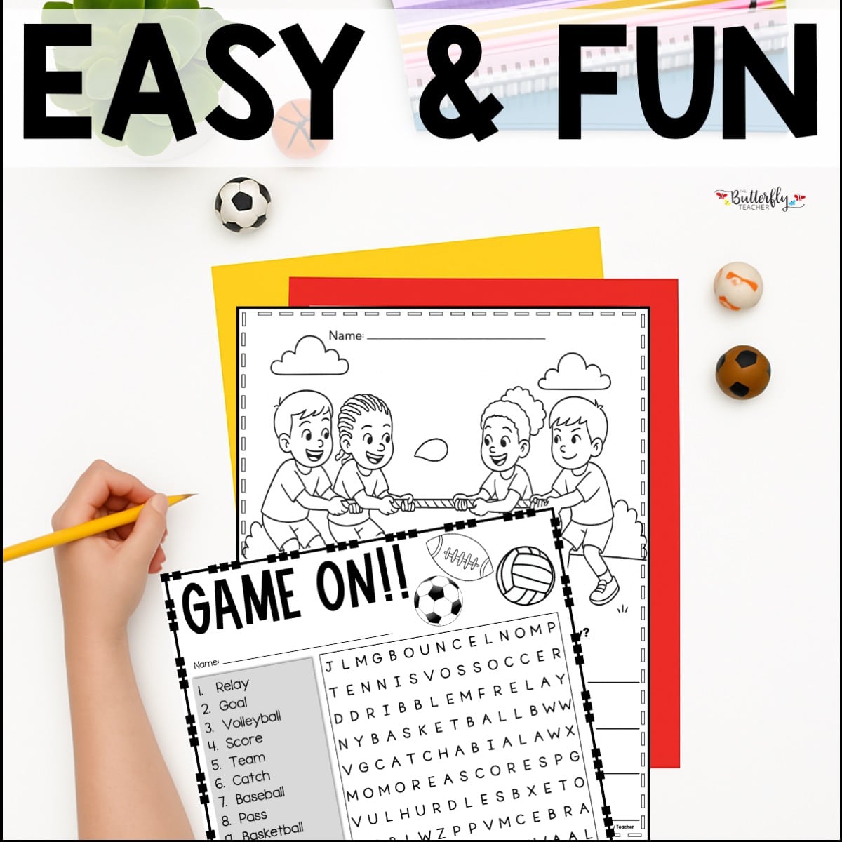 Field Day Word Search