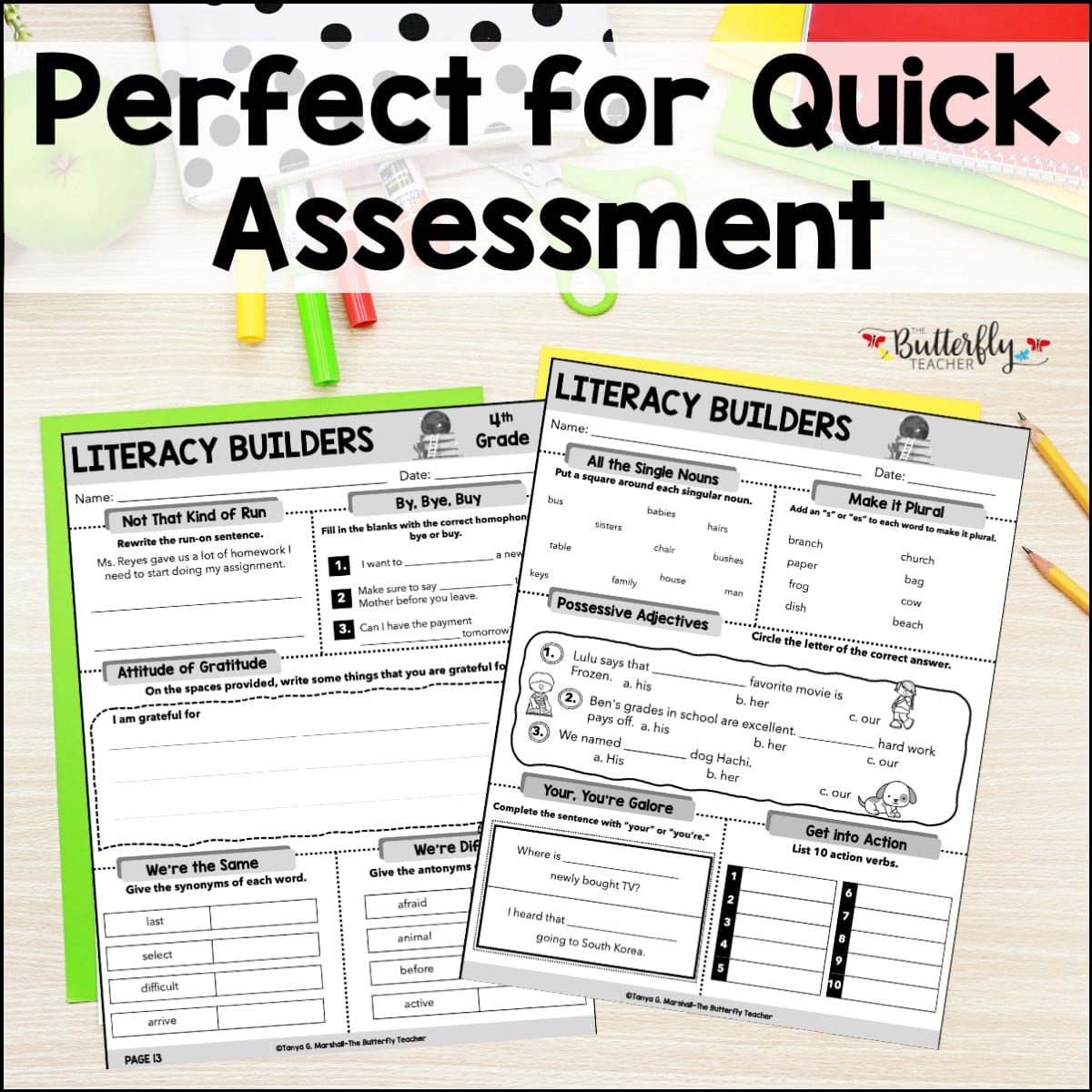 4th Grade Ela Worksheets